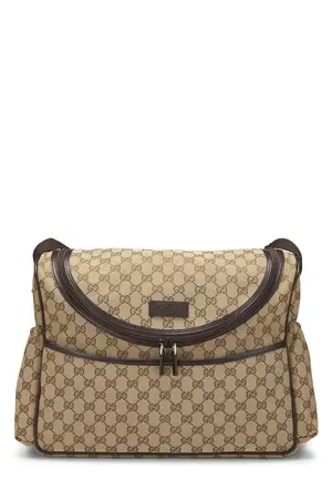 Gucci Original Gg Canvas Diaper Bag