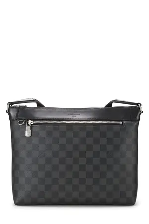LOUIS VUITTON Damier Graphite Mick Nm Messenger Bag - Black