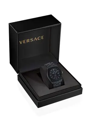 Versace Dv One Automatic 43mm Watch - Black