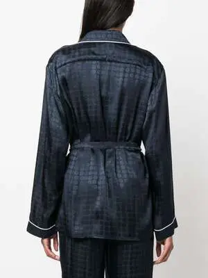 10 CORSO COMO Circle-motif Shirt - Blue