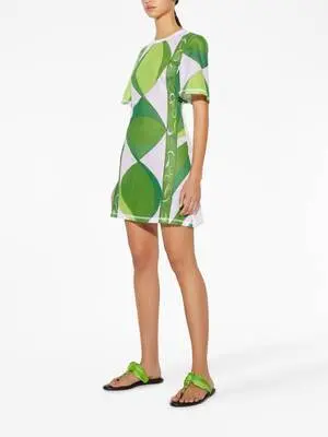 Emilio Pucci Graphic-print Mini Dress