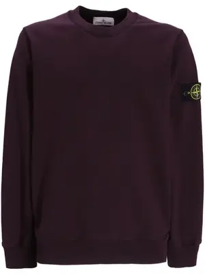 Stone Island Compass-motif Cotton Sweatshirt
