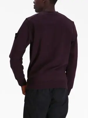 Stone Island Compass-motif Cotton Sweatshirt