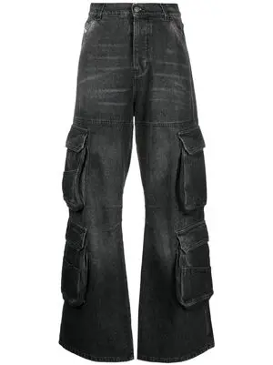 DIESEL® 1996 D-sire 0hlaa Straight-leg Jeans - Black