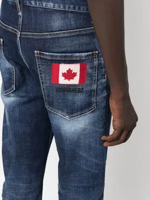 Dsquared2 Low-rise Straight-leg Jeans