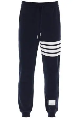 Thom Browne THOM BROWNE 4-bar Sweatpants Blue