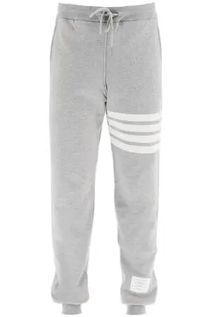 Thom Browne THOM BROWNE 4-bar Sweatpants Grey