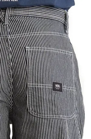 VANS Drill Chore Stripe Relaxed Fit Tapered Pants