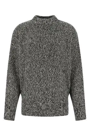 Co V-Neck Cashmere Sweater - Blacktaupemelange