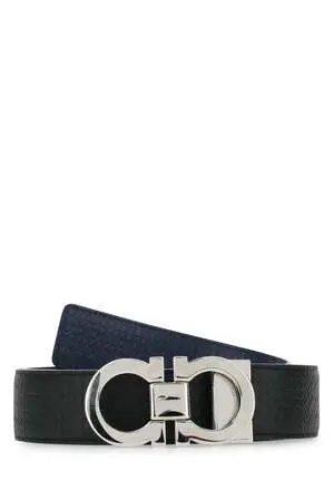 FERRAGAMO Reversible Leather Belt - Blackfjor