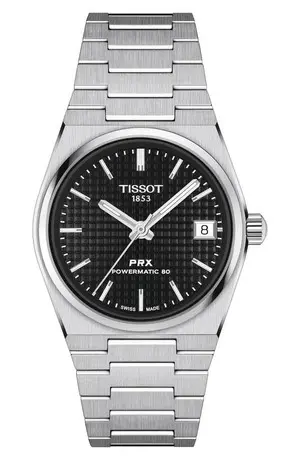 TISSOT Prx Powermatic 80 Bracelet Watch - Grey