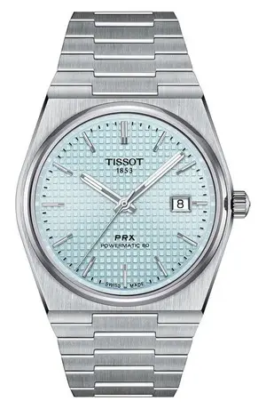 TISSOT Prx Powermatic 80 Bracelet Watch - Silver Grey