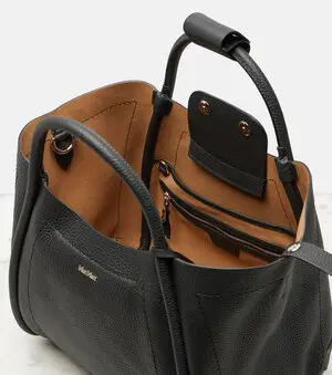 Max Mara Marine Leather Tote - Black