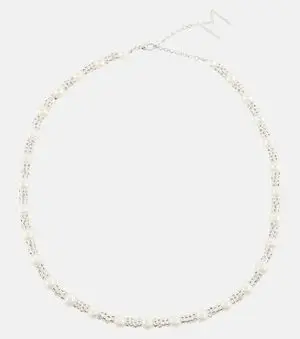 Magda Butrym Embellished Necklace - Metallic