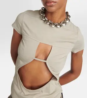 Rick Owens Cutout T-shirt