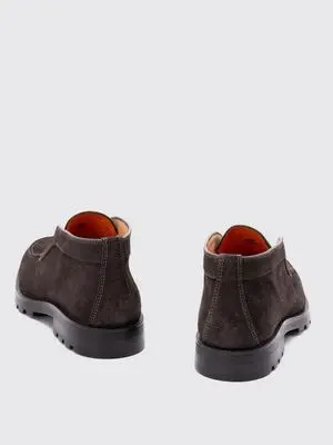 Santoni Suede Ankle Boots - Grey