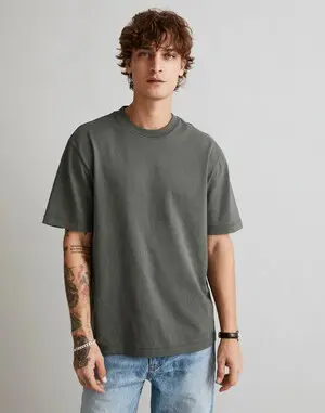 Madewell Relaxed Tee Steel Green