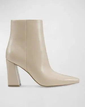 Marc Fisher Marc Fisher LTD Yanara Leather Booties Light Natural