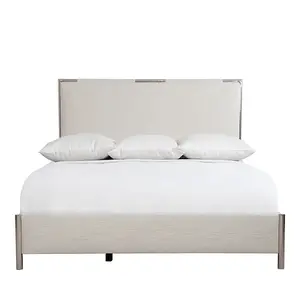 BERNHARDT Modulum Panel Bed, King - Cream