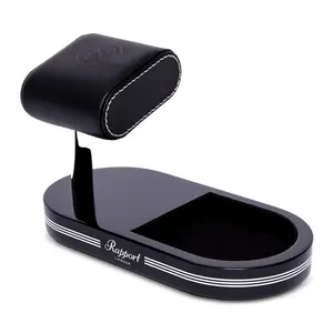 RAPPORT LONDON Watch Stand With Tray - Black Silver