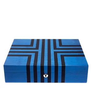 RAPPORT LONDON Labyrinth Watch Box - Blue