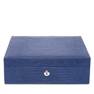RAPPORT LONDON Brompton Eight Watch Box Blue