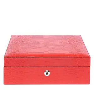RAPPORT LONDON Brompton Eight Watch Box Red