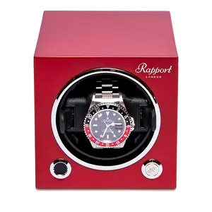 RAPPORT LONDON Evolution Mkiii Single Watch Winder - Red