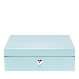 RAPPORT LONDON Jessica Medium Jewelry Box - Turquoise