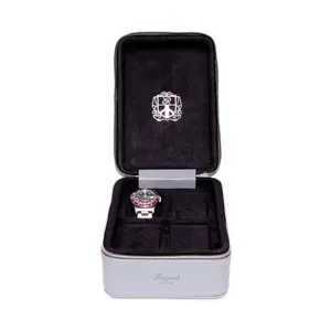 RAPPORT LONDON Hyde Park Four Watch Leather Zip Case