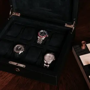 RAPPORT LONDON Vantage Eight Watch Box - Black