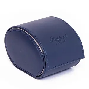 RAPPORT LONDON Hyde Park Three-watch Leather Pouch - Blue