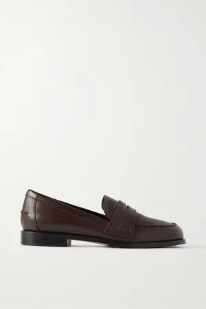 AeydĒ Oscar Leather Loafers - Brown
