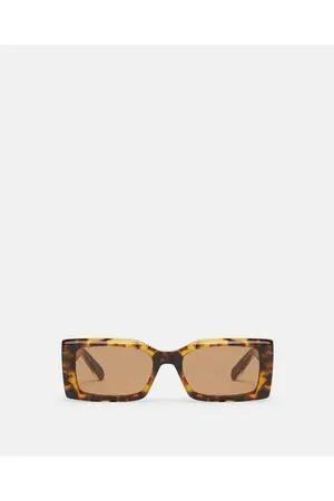 STELLA MCCARTNEY Stella McCartney Logo-Engraved Rectangular Sunglasses