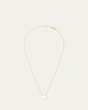 KAMAL KAMAL Eye Adore 18K Gold Diamond Pendant Necklace Gold