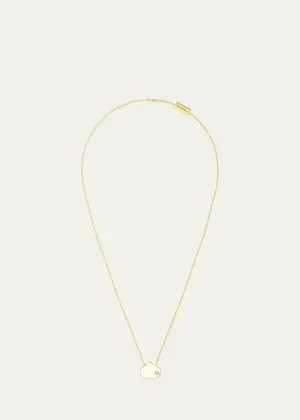 KAMAL KAMAL Eye Adore 18K Gold Diamond Pendant Necklace Yellow Gold