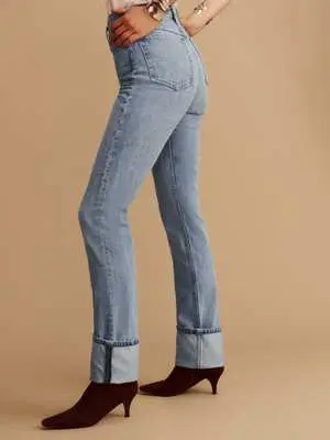 REFORMATION The Banyan High Rise Straight Jeans