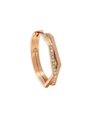 REPOSSI Antifer Medium Single Hoop Earring - Gold