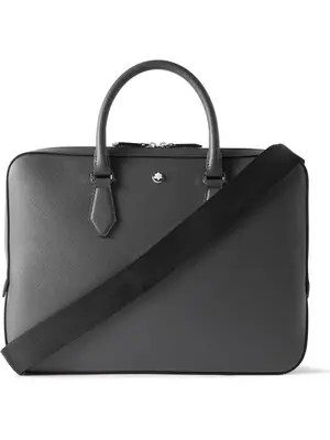 Montblanc Sartorial Cross-grain Leather Briefcase