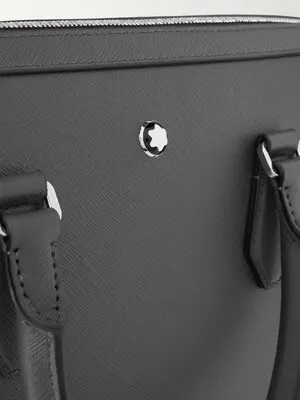Montblanc Sartorial Cross-grain Leather Briefcase