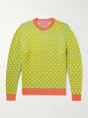 The Elder Statesman Patterned Knitwear For Men