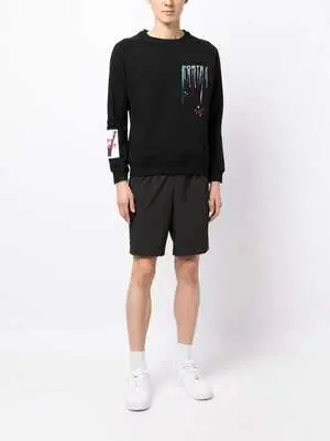 PORTS V Logo-print Track Shorts