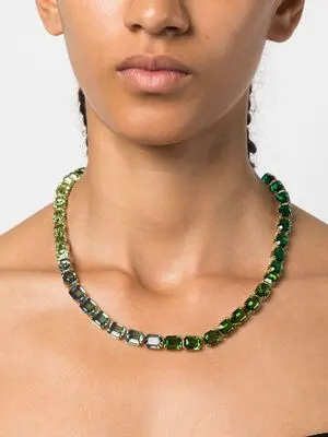 SWAROVSKI Millenia Crystal Necklace - Green