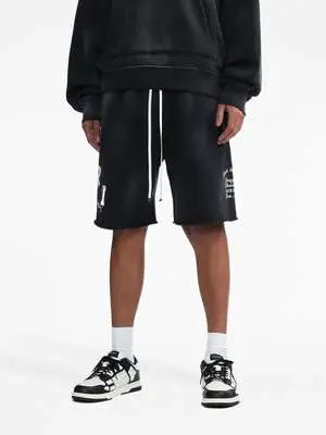 Amiri Vintage Tiger Cotton Track Shorts