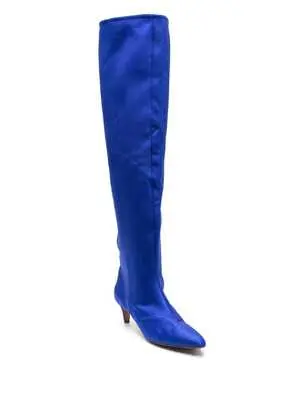 FORTE_FORTE 70mm Satin Knee-high Boots