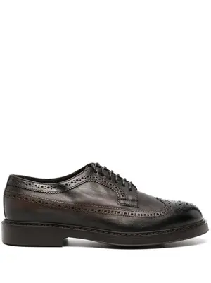 DOUCAL'S Leather Lace-up Brogue Shoes
