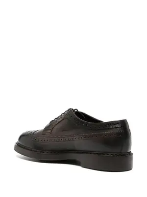 DOUCAL'S Leather Lace-up Brogue Shoes