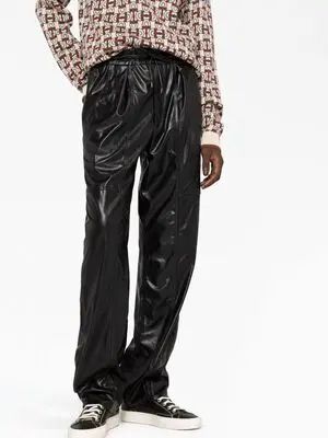 MARANT ETOILE Brina Drawstring Trousers - Black