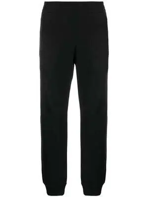 Moschino Logo-patch Elasticated Track Pants - Black