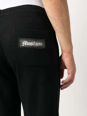 Moschino Logo-patch Elasticated Track Pants